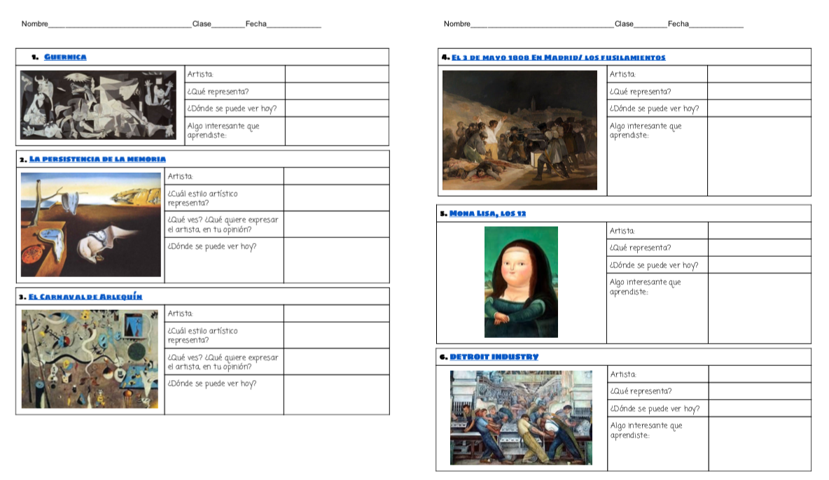 Free resources for distance learning in Spanish - Spanish with Stephanie