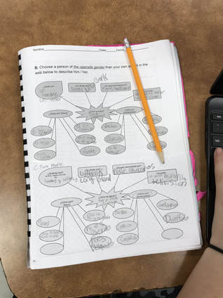Graphic organizers for writing in Spanish - Spanish with Stephanie
