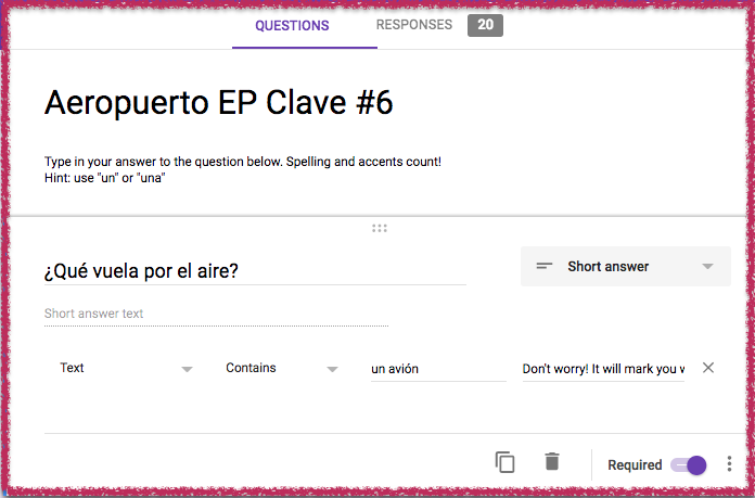 QR code scavenger hunts - Spanish with Stephanie
