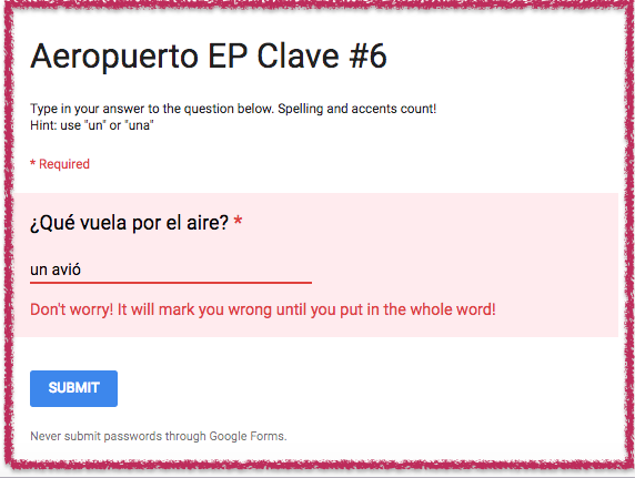 QR code scavenger hunts - Spanish with Stephanie