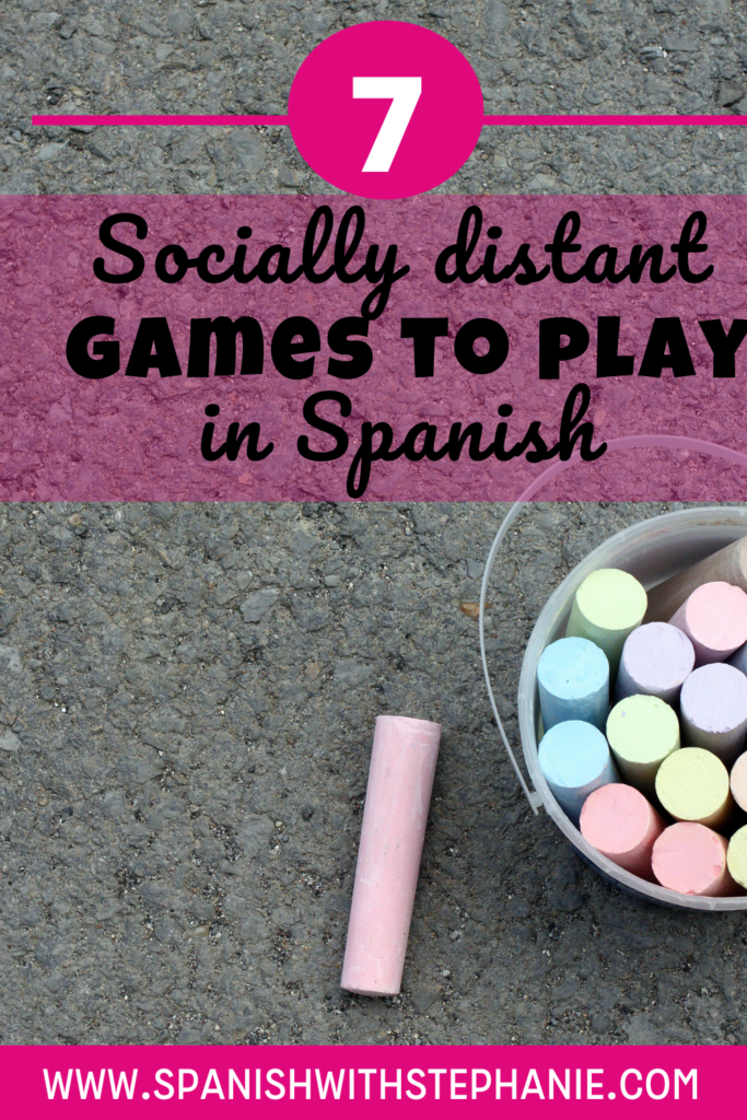 7 social distancing games to play with Spanish students - Spanish with ...