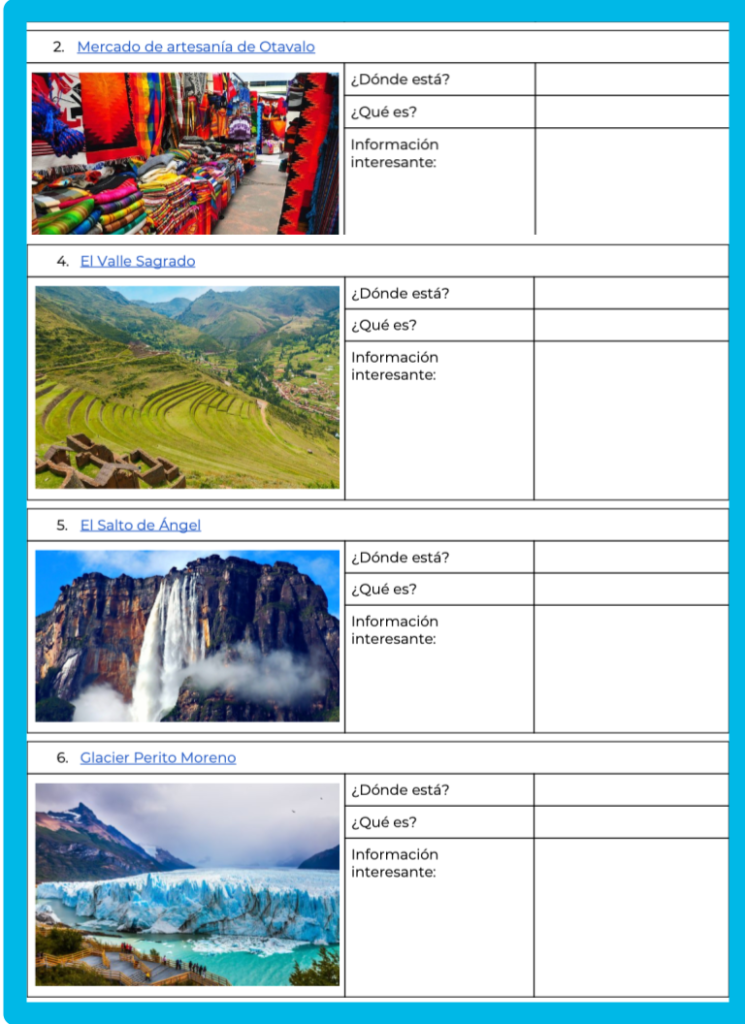 How to use virtual field trips in Spanish class - Spanish with Stephanie