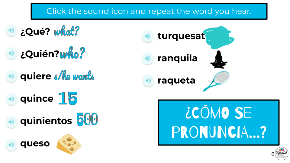 How to practice pronunciation in Spanish - Spanish with Stephanie