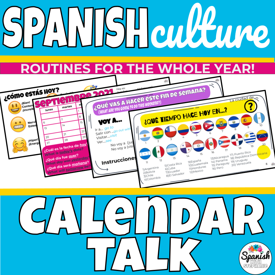 Freebies - Spanish with Stephanie