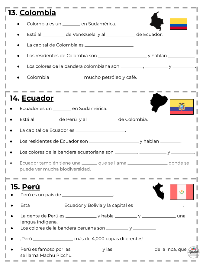How to teach the Spanish-speaking countries - Spanish with Stephanie